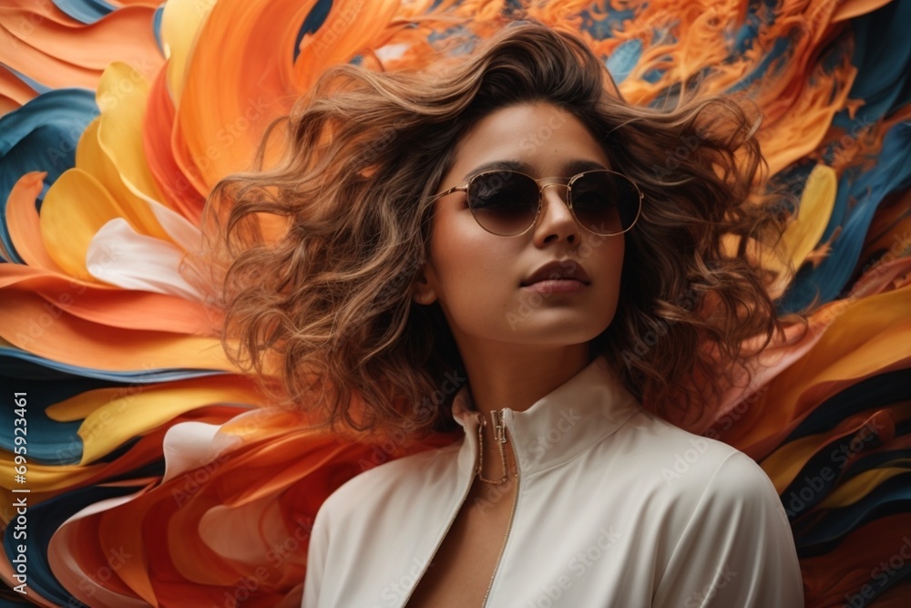 Discover the fusion of contemporary portraiture and abstract art in ...