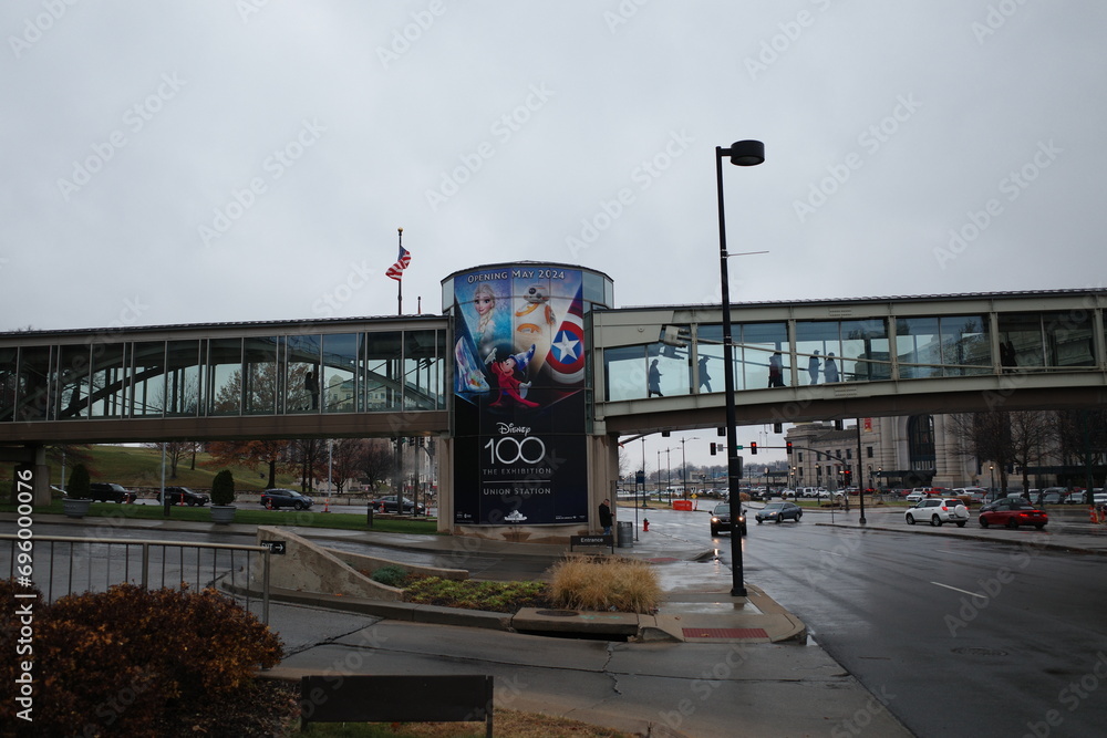 Skywalk Connecting Union Station to Crown Center Stock Photo | Adobe Stock