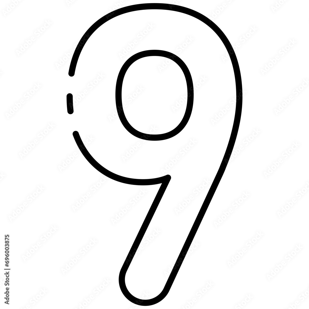 Number, UI, Shapes and Symbols, 1, Mathematical Symbol, Character ...