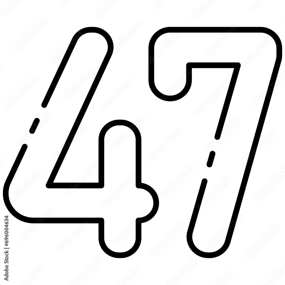 Number, UI, Shapes and Symbols, 1, Mathematical Symbol, Character ...