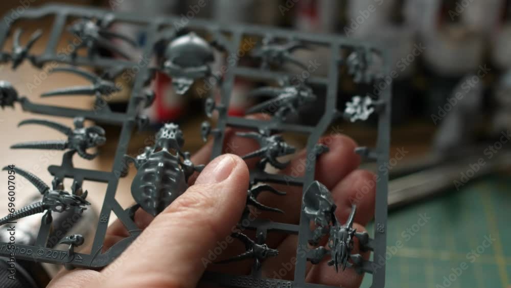 cutting off plastic skulls miniature, painting minis, miniatures for ...