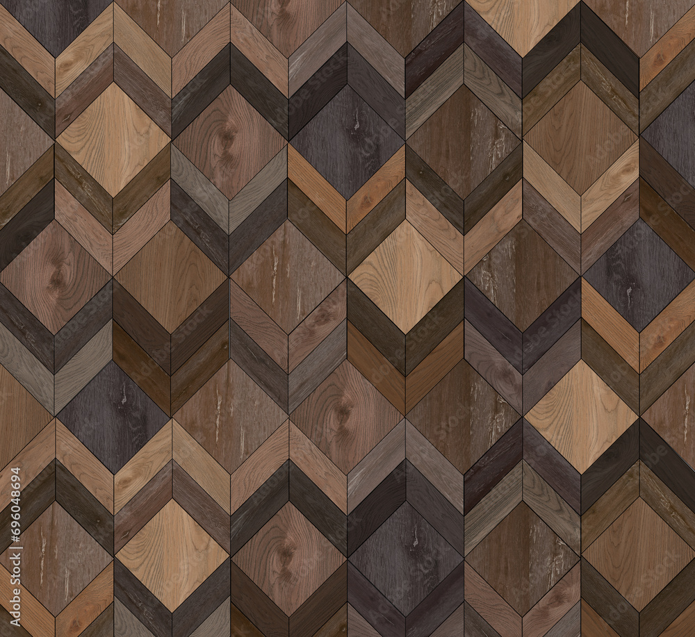 Seamless wood textures brown tile timber patterns, endless repeating ...