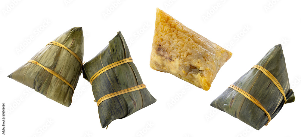 Zongzi is Chinese traditional festival food made with sticky rice ...