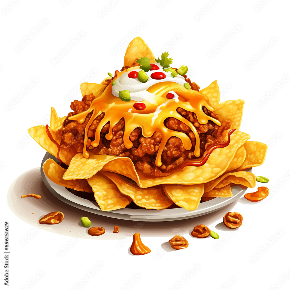 Frito pie isolated on transparent background Stock Illustration | Adobe ...