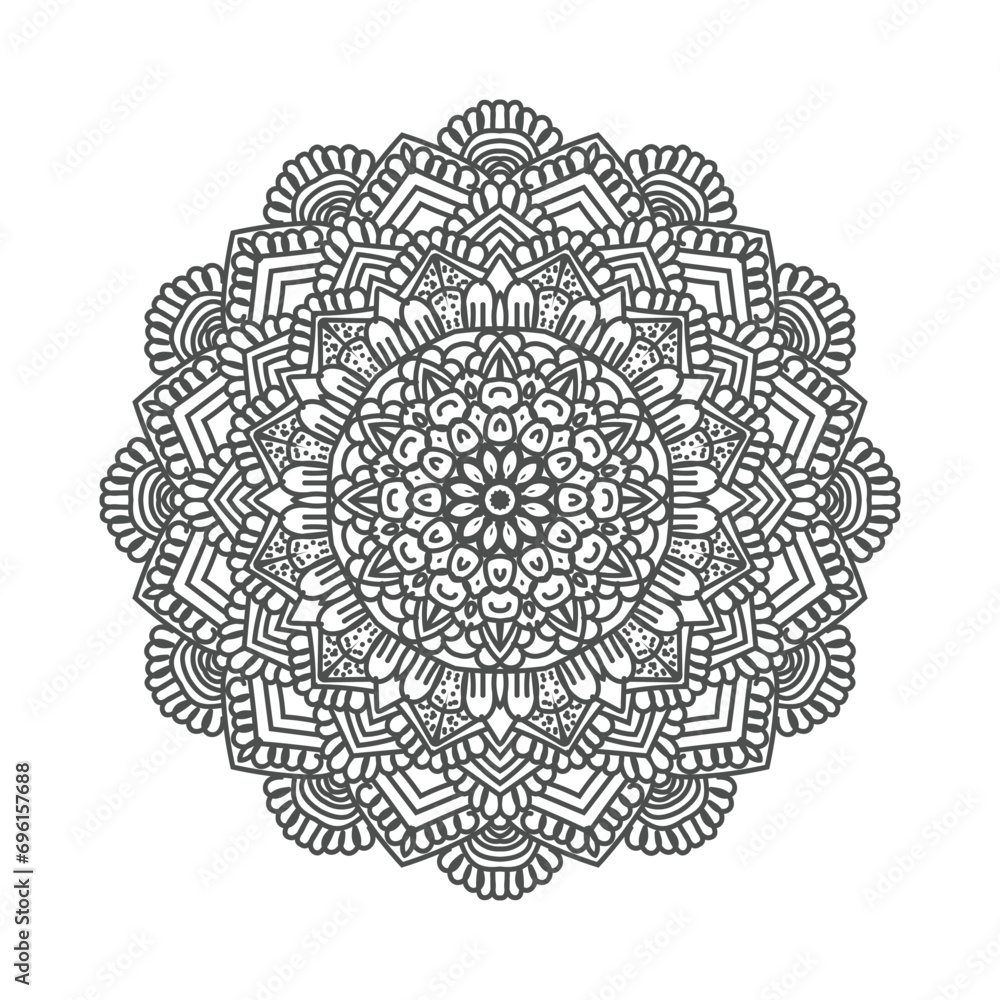 Vector luxury mandala template background and ornamental design for ...
