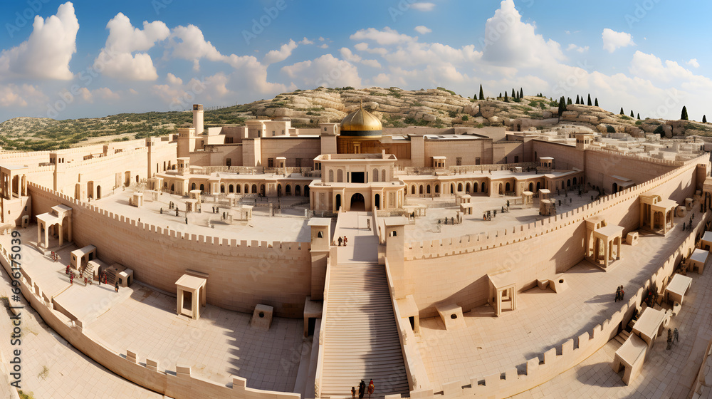 Holy City, Jerusalem, coming down out of heaven from God. It shone with ...