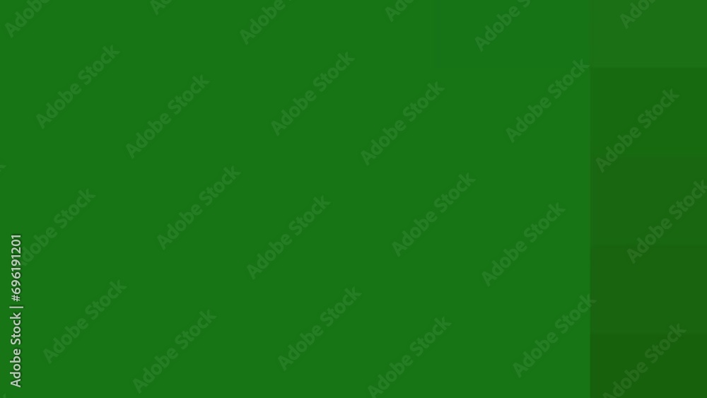 Pixel shape transition in diagonal direction on green screen chroma key ...