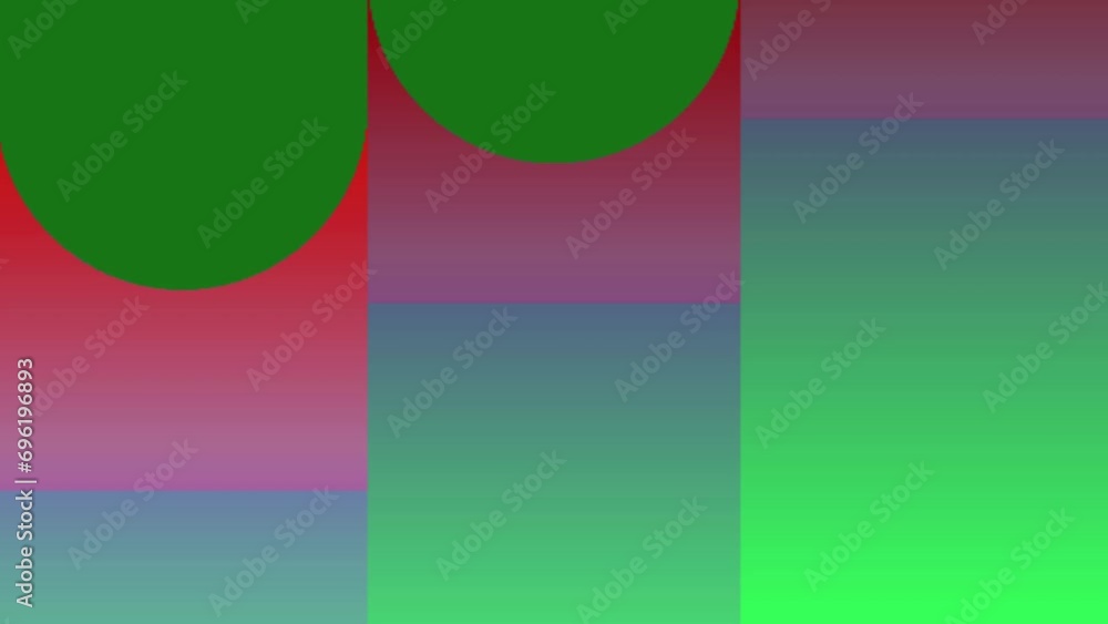 Modern shape transition in diagonal direction on green screen chroma ...