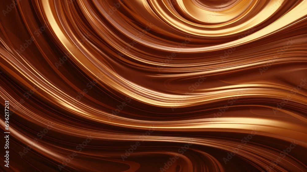 Explore the sumptuous allure of a chocolate background adorned with a ...