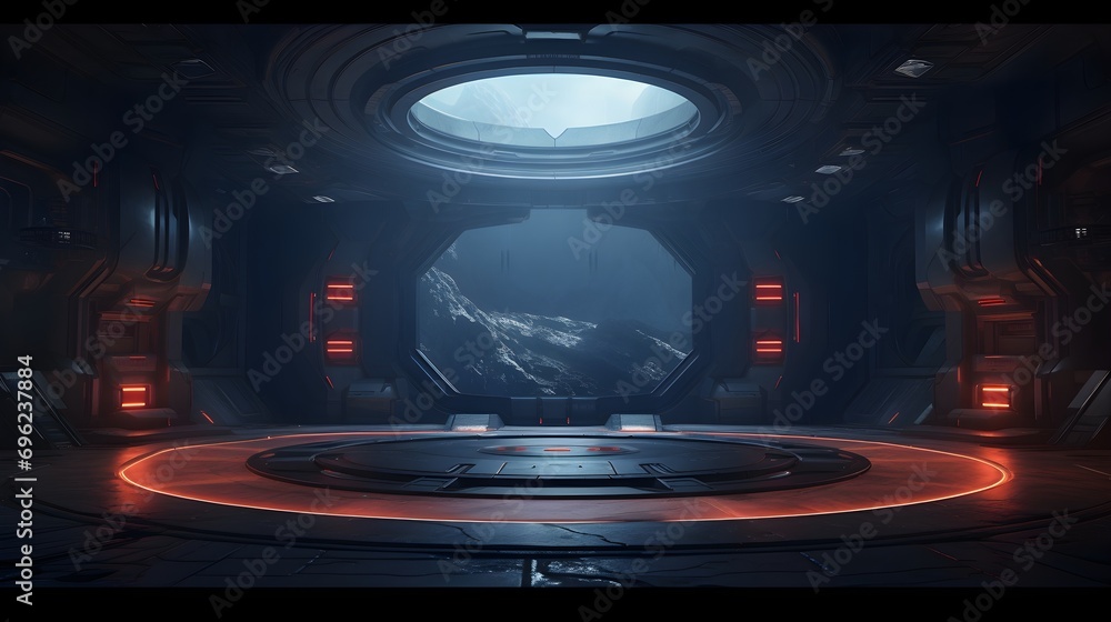 Portal to Futuristic technologically advanced utopia. Futuristic, tech ...