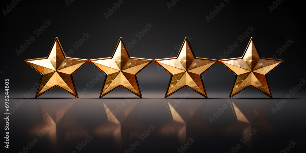 golden star on black background,Golden stars on a black background with ...