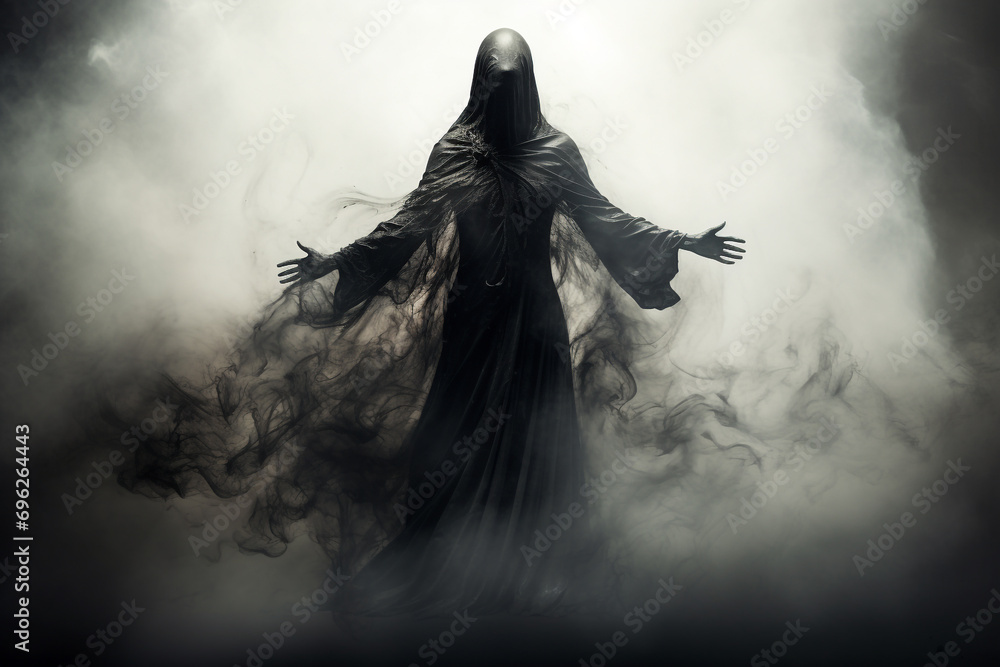 Culture and religion, states of mind, sci-fi and horror concept ...