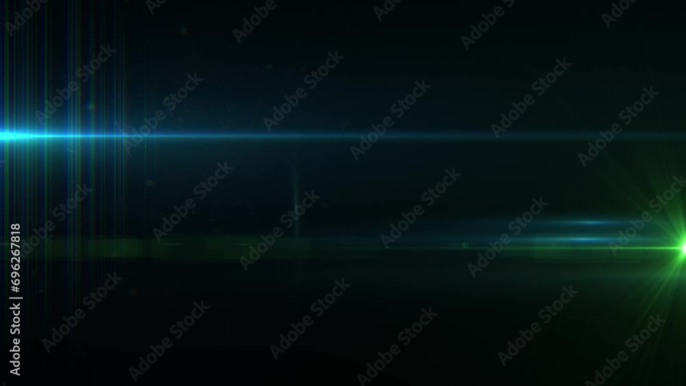 4K Beautiful optical lens flare effect lens flare flashes leak light ...