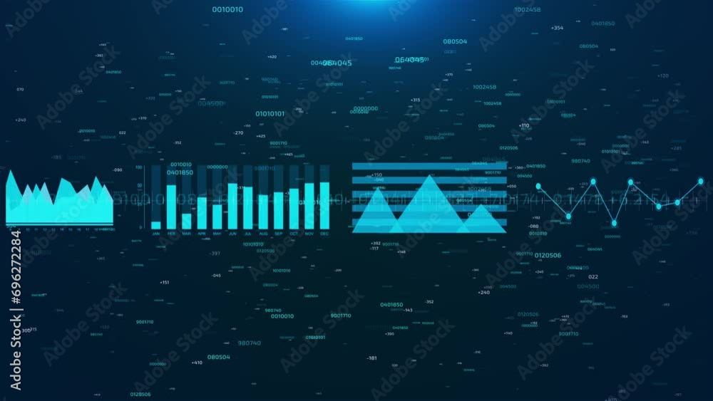 Infographic dashboard charts, diagrams elements, online statistics data ...
