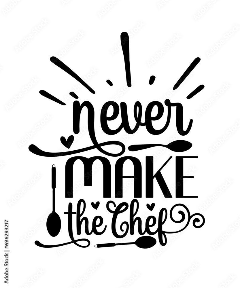 Vetor de Kitchen Svg Design,Kitchen SVG Bundle, baking svg, cooking svg ...