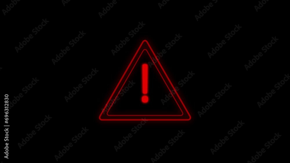 Vidéo Stock Digital Cyber Security and safety information,Flashing ...