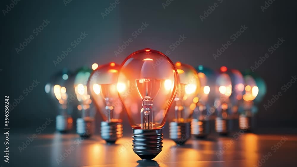 Learning create new ideas. Slowly moving interconnected polygons ...