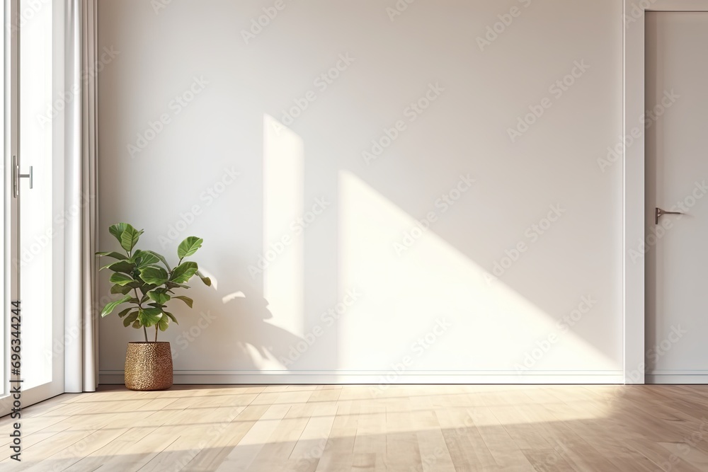 Essence of tranquility showcases simple yet elegant door standing as ...