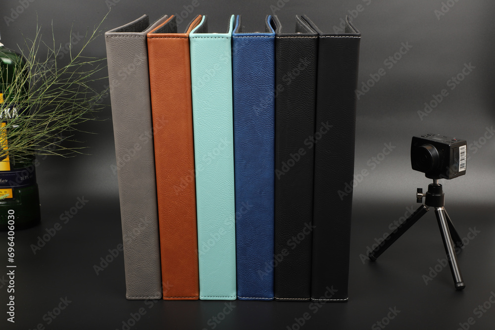 Personalized binding, leather folder cover, leather binding, binder ...