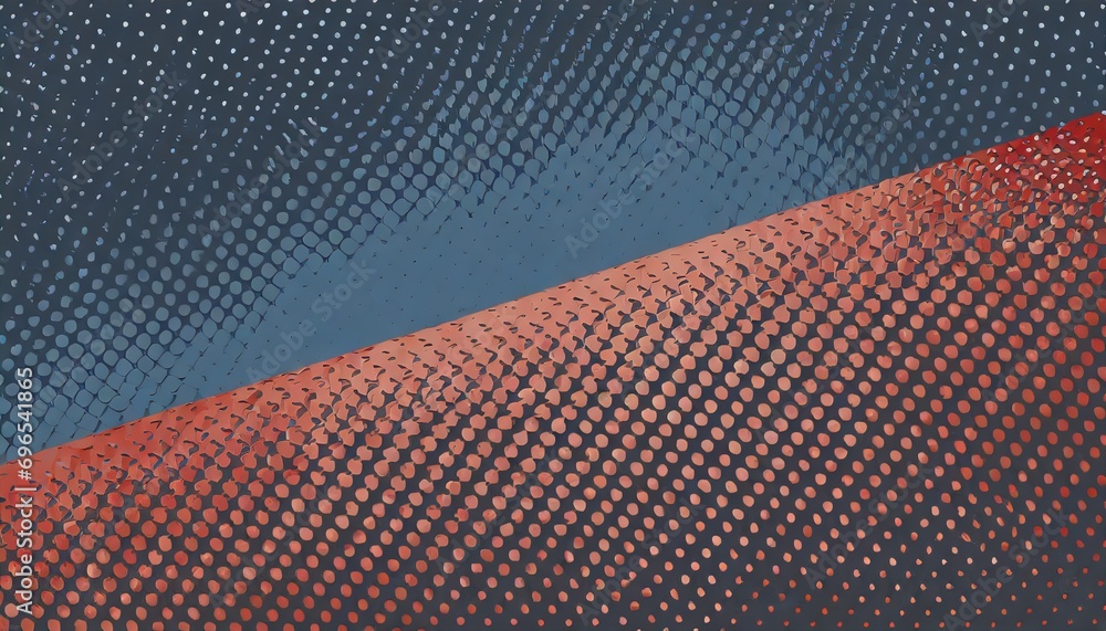 checkered halftone pattern vector angled border red dark blue abstract ...