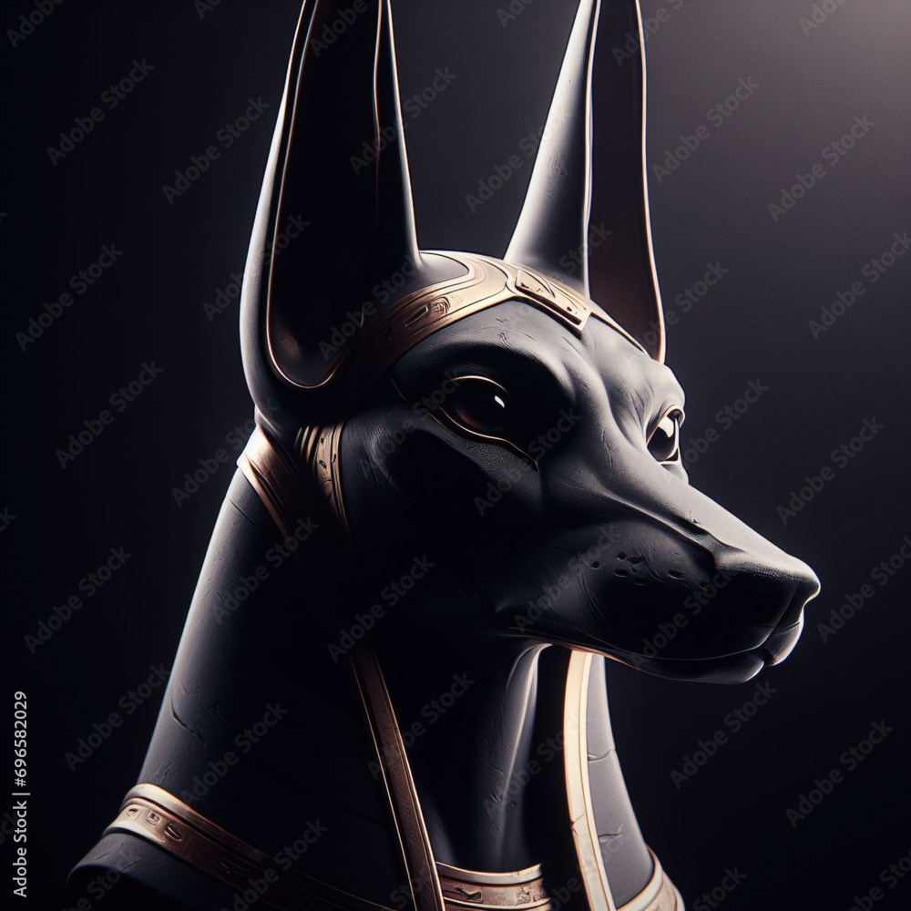 The ancient Egyptian god of death and the world of the dead, the ...