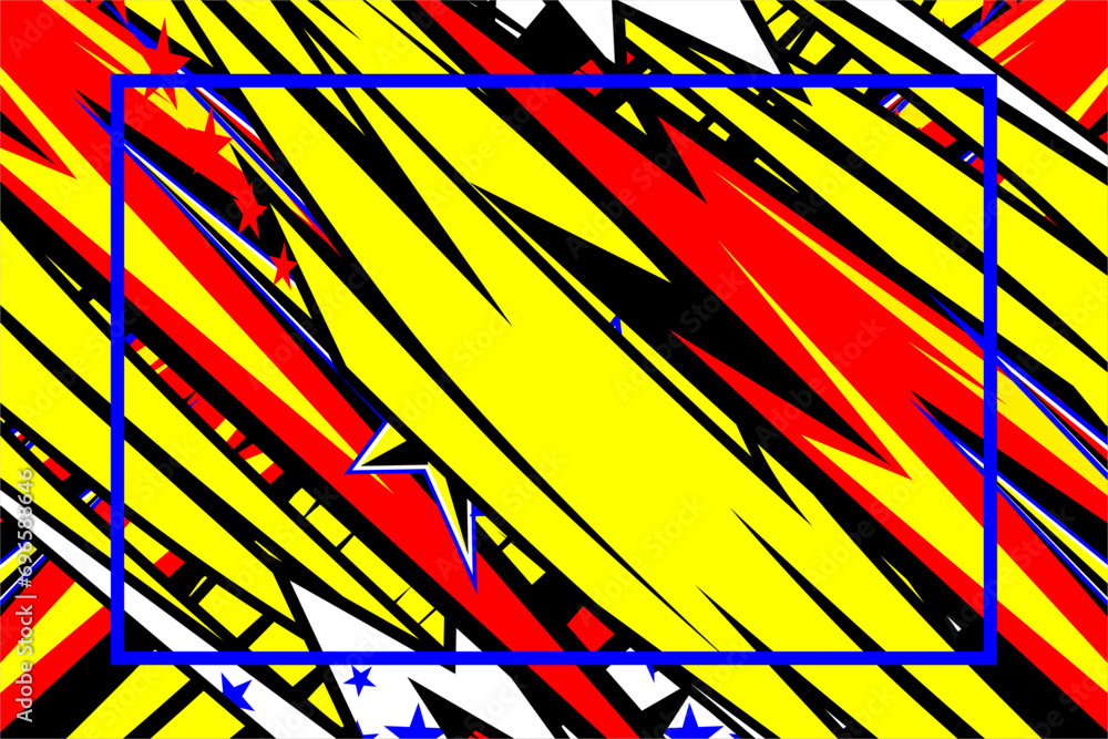 vector abstract racing background design with a unique line pattern and ...