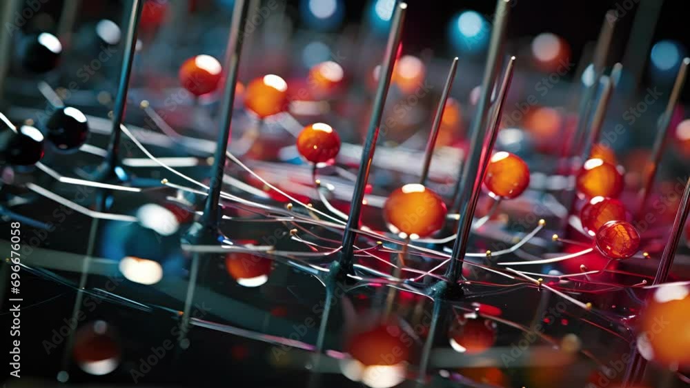 An upclose look at the movements of the atoms in a time crystal, which ...