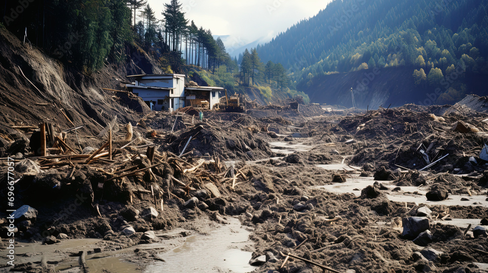 Foto de Impact of Landslide Forces, Indications of Damage, and the ...
