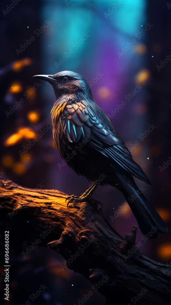 European Kingfisher in flight, bright blue and orange bird with wings ...