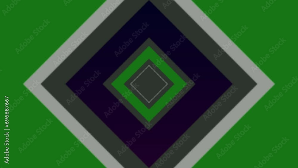 Modern shape transition in diagonal direction on green screen chroma ...