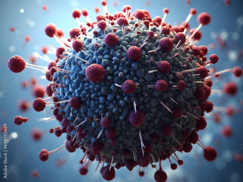 T cells in human thymus. T cells are born from hematopoietic stem cells ...