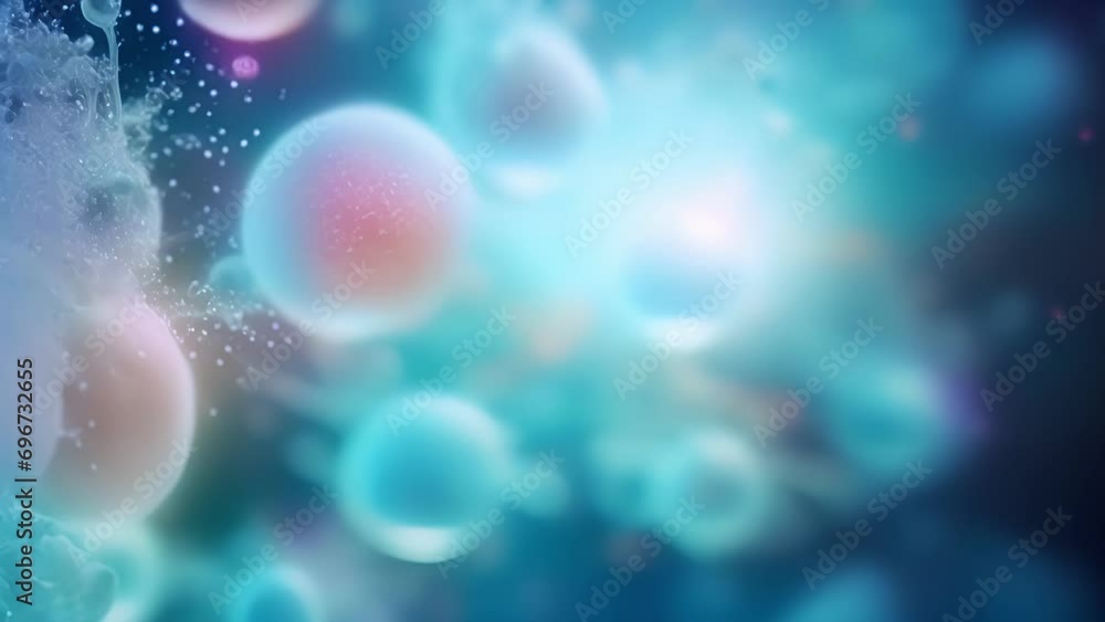 Vidéo Stock A detailed look at the cellular process of autophagy, which ...