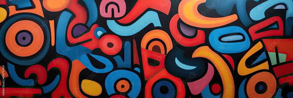 Background Texture Pattern in the Style Vivid, Expressive, Madness ...