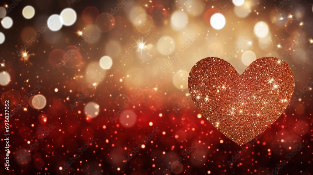 red heart background HD 8K wallpaper Stock Photographic Image Stock ...