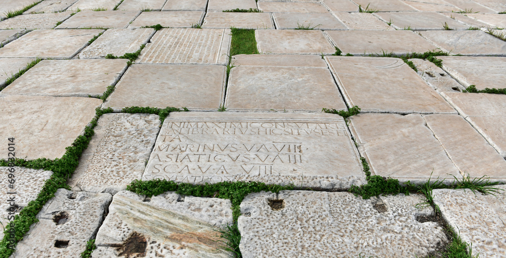 Stone Inscriptions from the City of Ephesus from the Ancient Roman ...