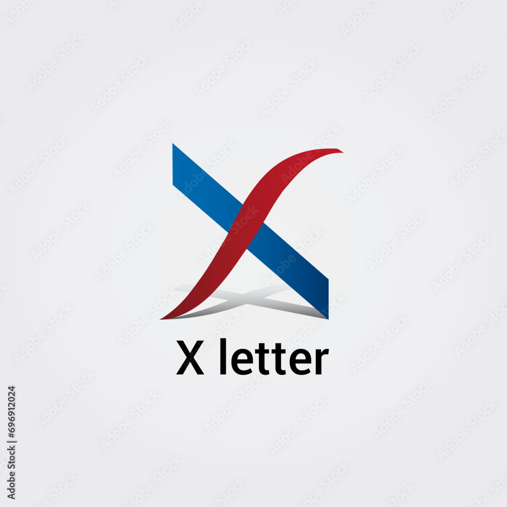 Vetor de Icone Lettre X pour Design Logos, Symbole, Illustration ...