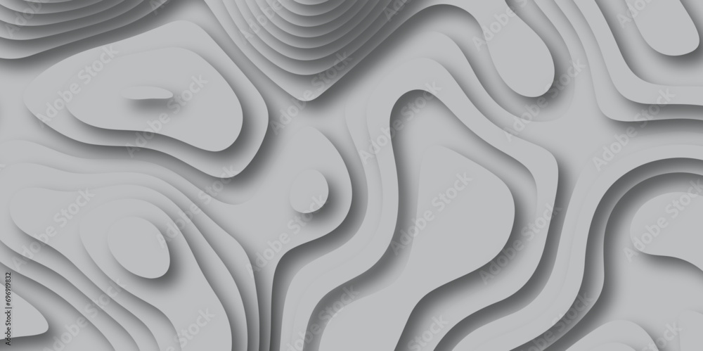 Topographic map. Geographic mountain relief. Abstract lines background ...