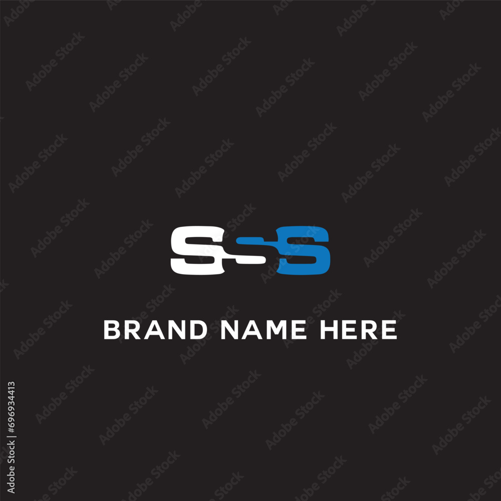 SSS logo. S S S design. White SSS letter. SSS, S S S letter logo design ...