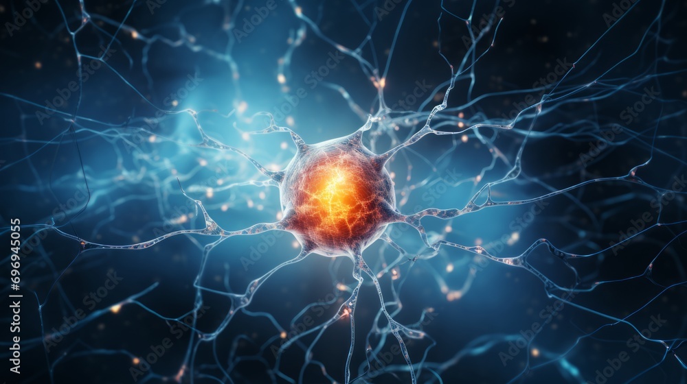 Neurons connecting by using electrochemical transmissions.Neural ...