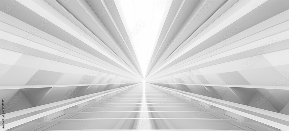 Perspective lines in white, converging towards a focal point ...