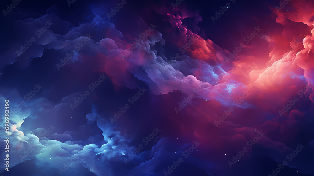 gradient art outer space concept with beautiful representation of the ...