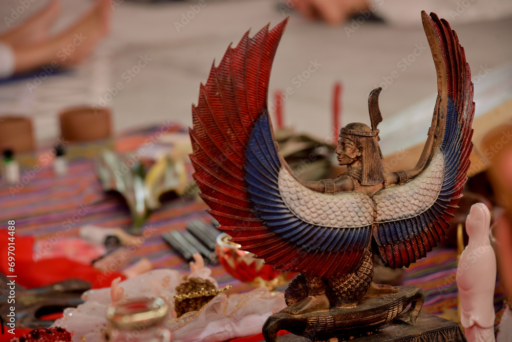 cross, cross of life, top view, religious temple, Egyptian hieroglyph ...