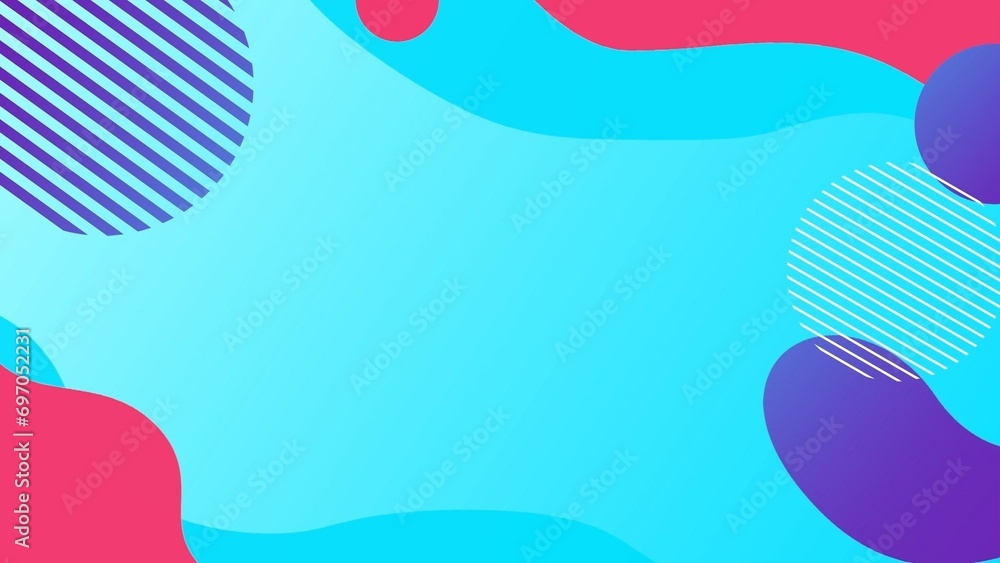 Playful Fun Animated Background (Customizable) Stock Template | Adobe Stock