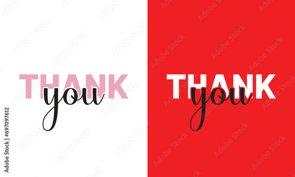 Thank You T Shirt Design. Black paint lettering isolated on white ...