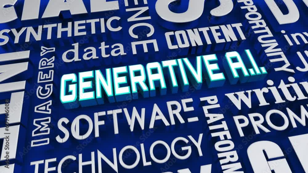 Generative AI Artificial Intelligence Software Application Platform ...