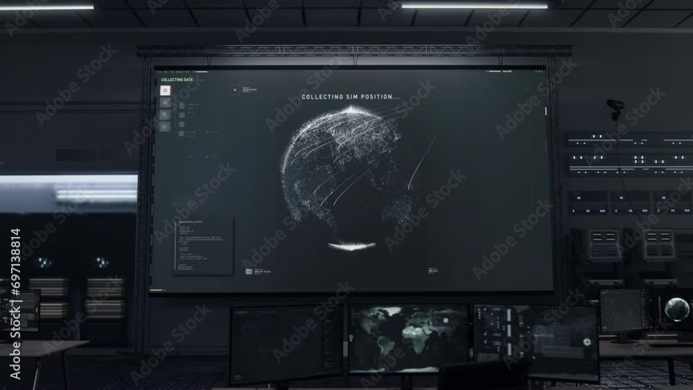 Operating the location tracking network technology from the control ...