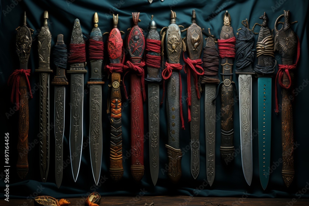 Ancient Combat Sabers and Cold Weapons Assortment - Ideal for History ...