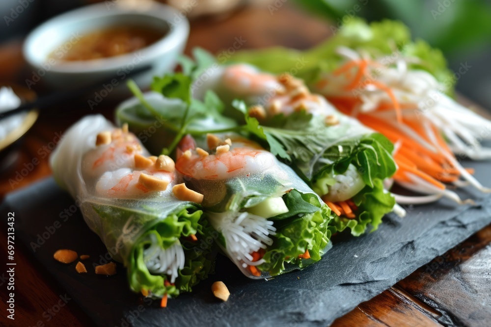 Goi Cuon Delight: Fresh Vietnamese Spring Rolls - A Culinary Symphony ...