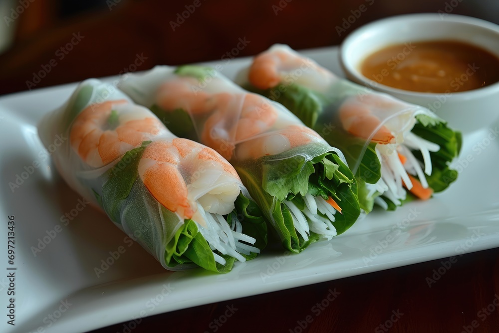 Goi Cuon Delight: Fresh Vietnamese Spring Rolls - A Culinary Symphony ...