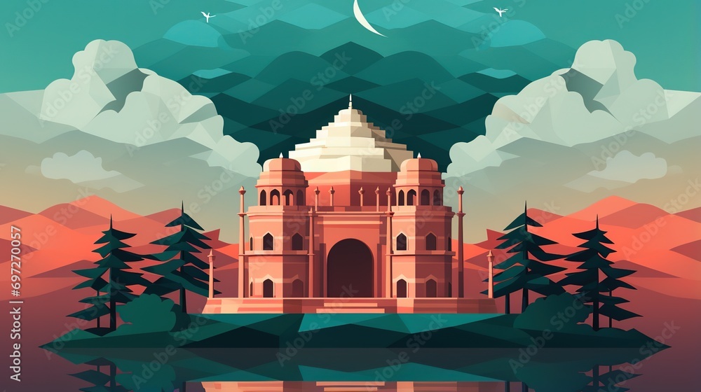 Beautiful Illustration of Creative Manipulation that Represent Indian ...